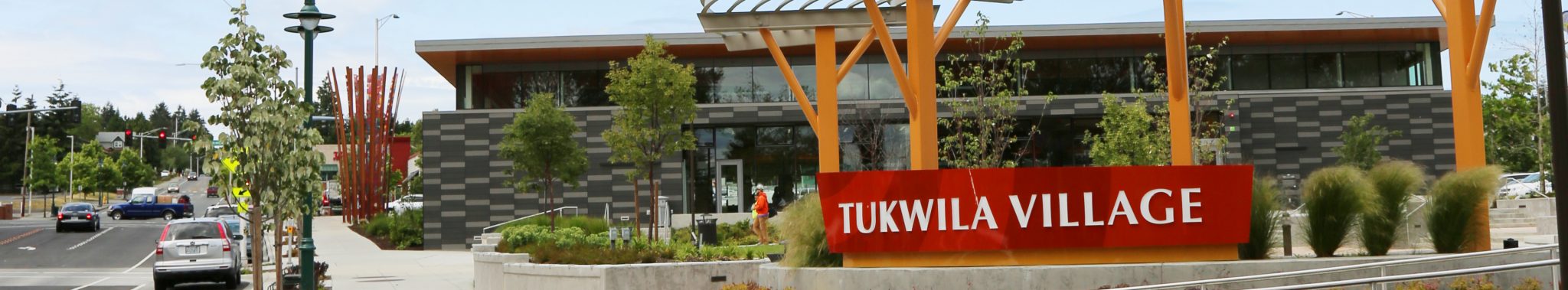 Banner-Tukwila Village Sign 2 - City of Tukwila