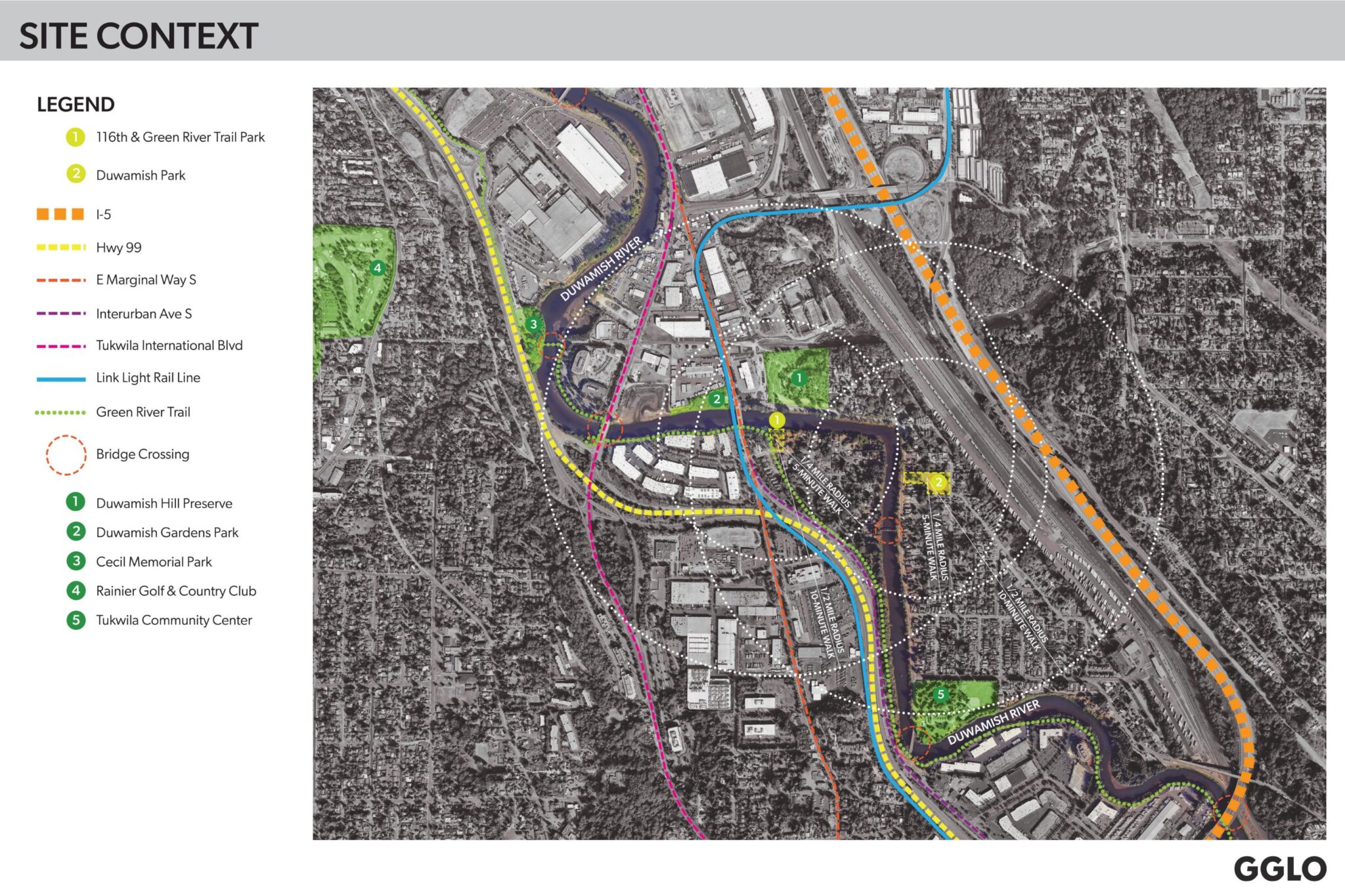 Duwamish Park and Green River Trail at S. 116th Street Improvements - City of Tukwila