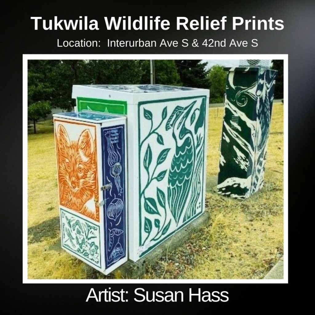 Utility Box Art Program hits the Streets of Tukwila - City of Tukwila