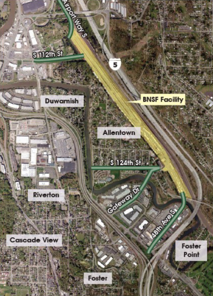 Allentown Truck Reroute Project - City of Tukwila