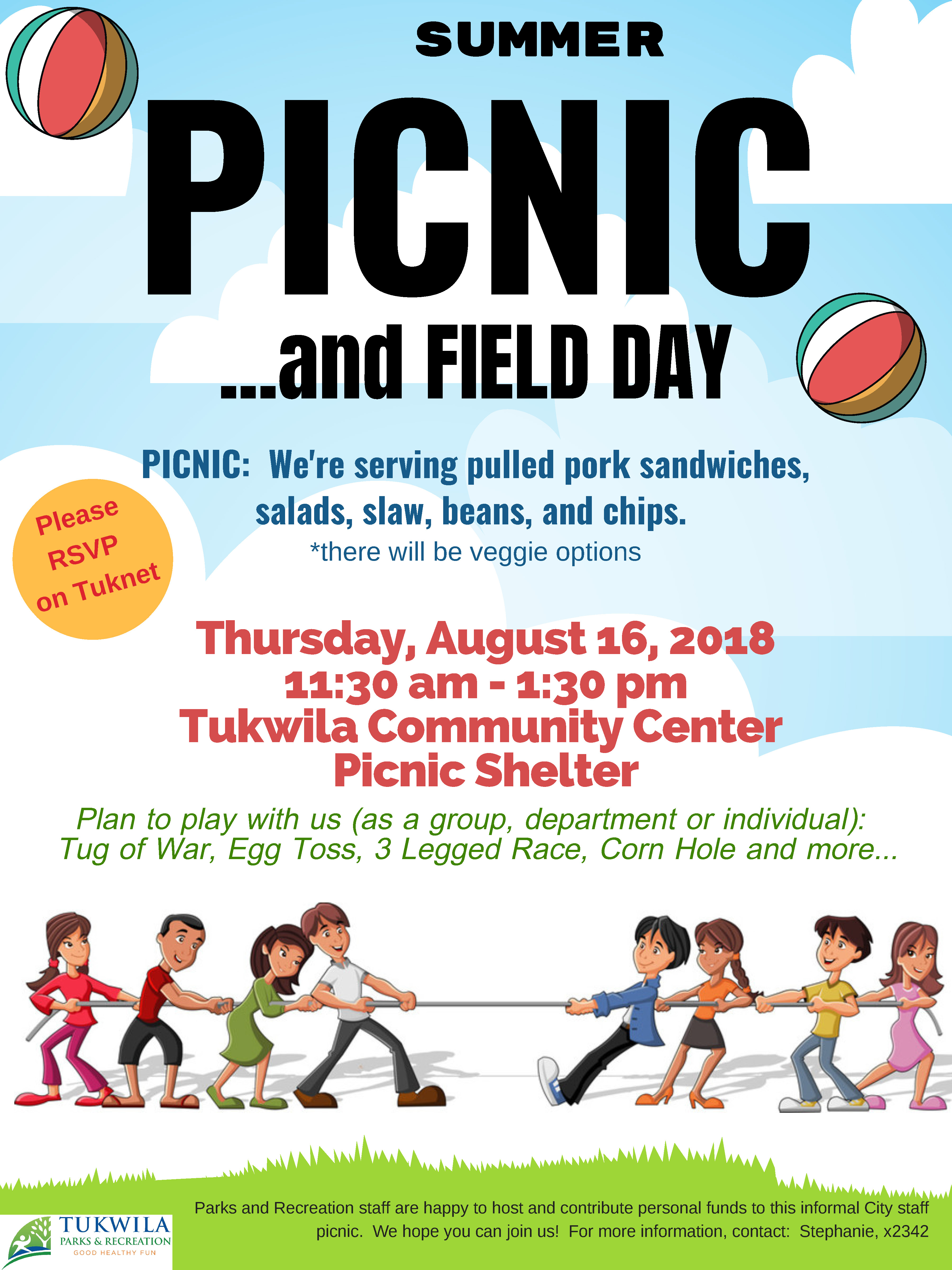 Summer Picnic 2018 - City of Tukwila