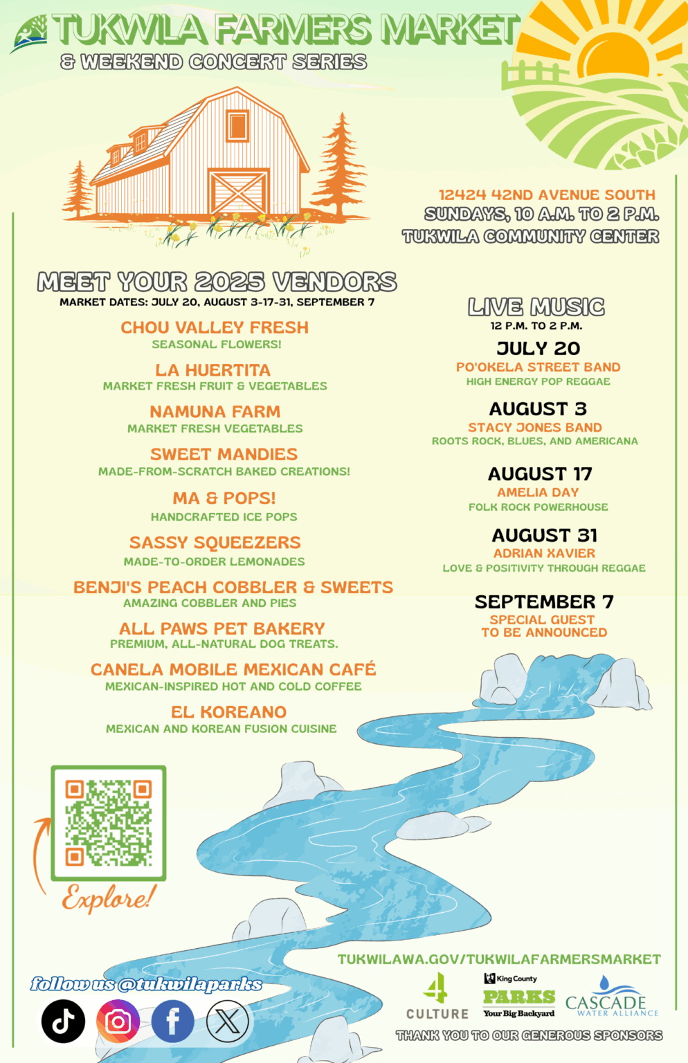 Tukwila Farmers Market - City of Tukwila